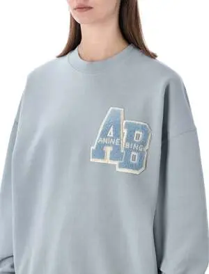 ANINE BING Appliqued Sweatshirt