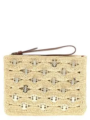 Rabanne 1969' Raffia Pouch