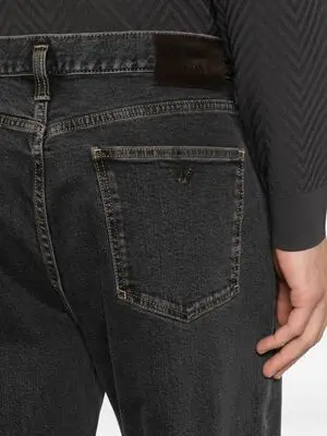 Emporio Armani Denim Cotton Jeans - Grey