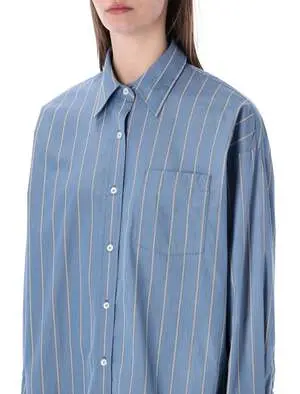 A.p.c. Striped Cotton Shirt