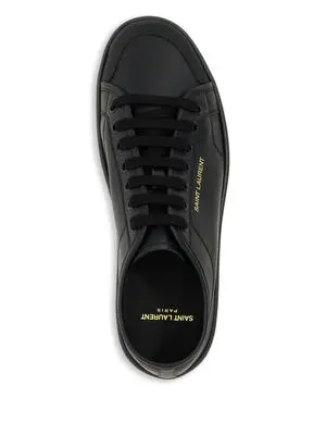 Saint Laurent Gym Leather Sneakers - Black