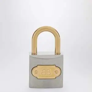 Balenciaga Bb Padlock Key Charm - Metal