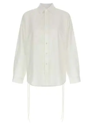 Balenciaga Tie Detailed Shirts For Women