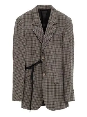 Balenciaga Notched Lapel Outerwear For Women