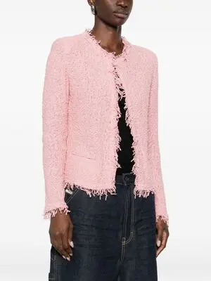 IRO PARIS Shavani Cotton Jacket - Pink