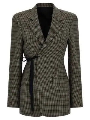 Balenciaga Wrap Tailored Blazer