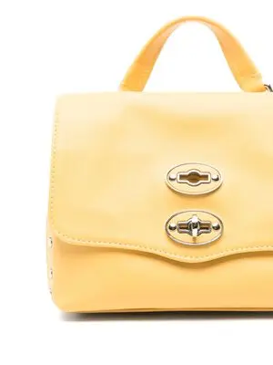 ZANELLATO Postina Saeta Baby Leather Handbag - Yellow