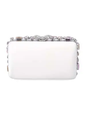 SELF-PORTRAIT Crystal Embellished Clutch