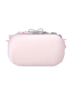 SELF-PORTRAIT Floral Crystal Clutch