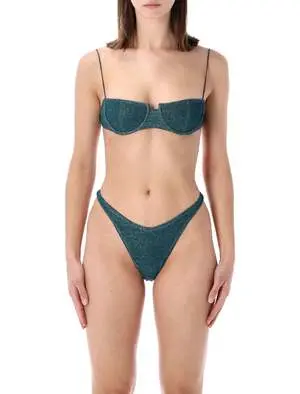 Oseree Two-piece Swimsuit - Peacock