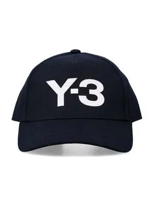 Y3 Cotton Cap - Black