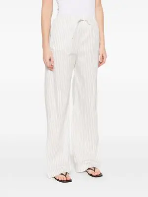 IRO PARIS Ilia Cotton-blend Trousers - Beige