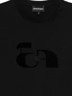E.ARMANI EXCLUSIVE PRE Printed Cotton T Shirt