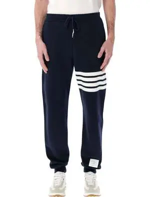 Thom Browne Fleece Sweatpants - Blue