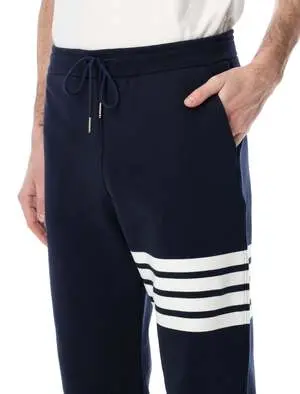 Thom Browne Fleece Sweatpants - Blue