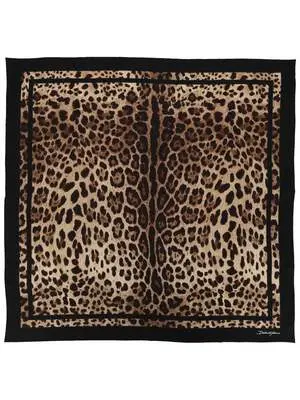 Dolce & Gabbana Silk Scarf - Black