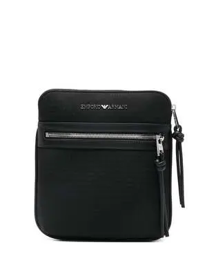 E.ARMANI EXCLUSIVE PRE Crossbody Bag - Black