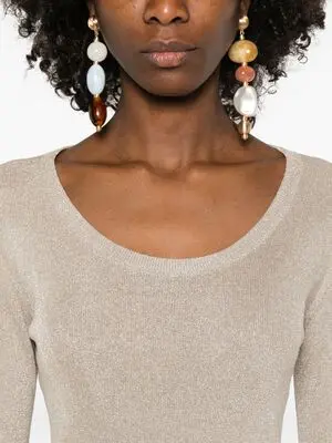 Fabiana Filippi Crewneck Sweater - Ivory