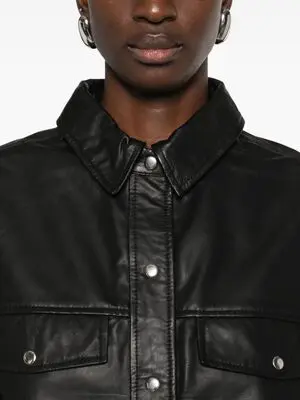 IRO PARIS Cabana Leather Shirt
