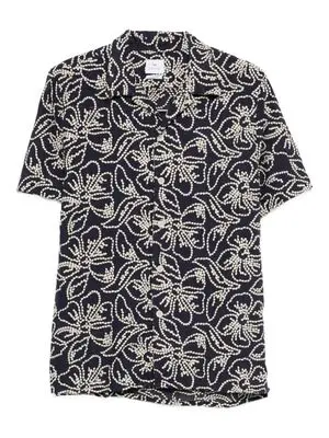 Paul Smith Cotton Blend Printed Shirt