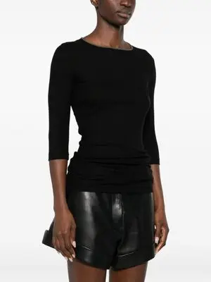 IRO PARIS Thanya Ribbed Sweater - Black