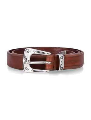 MANCINI 1979 William Leather Belt - Brown