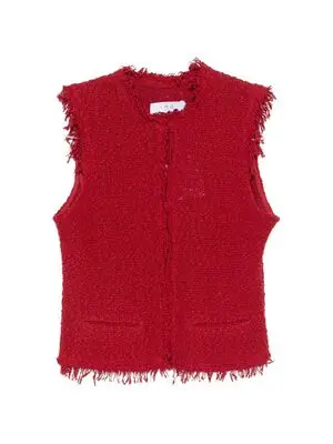 IRO Oversized Shearling Vests
