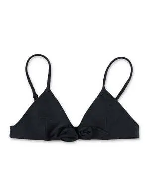 Coperni Triangle Bikini Top - Black