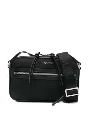 E.ARMANI EXCLUSIVE PRE Crossbody Bag - Black