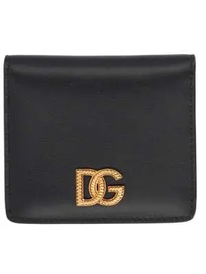 Dolce & Gabbana Wallet With Logo - Black