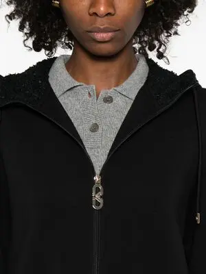 Emporio Armani Cotton Blouson Jacket - Black