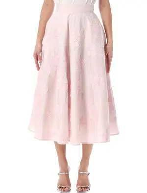 Remain Birger Christensen Floral Embroidered Maxi Skirt