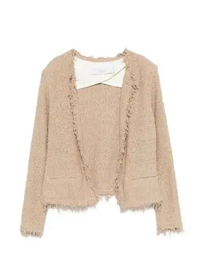 IRO PARIS Shavani Cotton Jacket - Beige