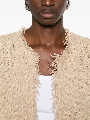IRO PARIS Shavani Cotton Jacket - Beige