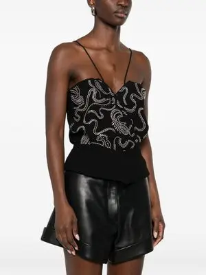 IRO PARIS Olympe Top - Black