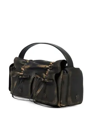 Acne Studios Multi Pocket Leather Handbag