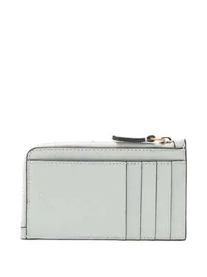 Chloé Paddington Leather Card Case - Clear Blue