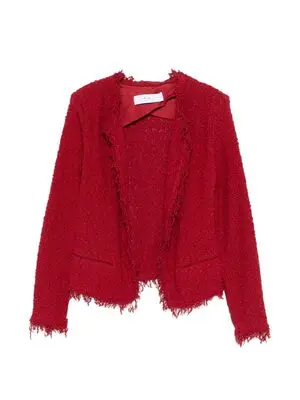 IRO PARIS Shavani Cotton Jacket - Red
