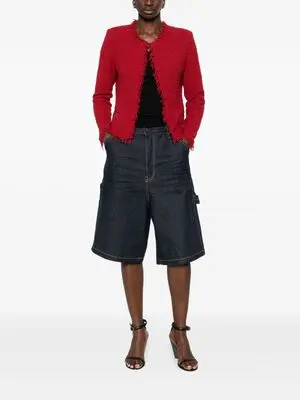 IRO PARIS Shavani Cotton Jacket - Red