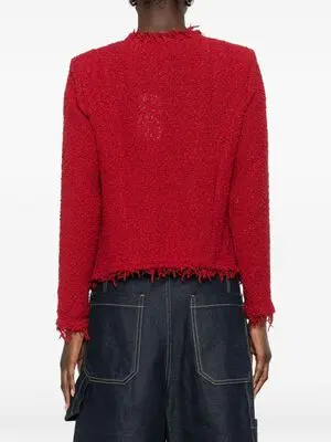 IRO PARIS Shavani Cotton Jacket - Red
