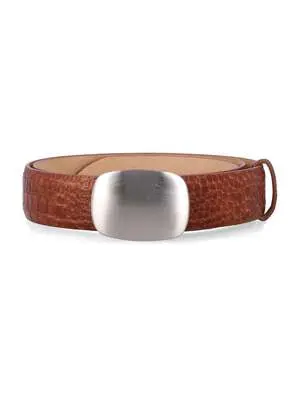 MANCINI 1979 Leather Belt - Brown