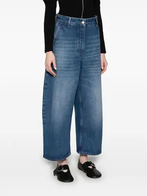STUDIO NICHOLSON PRE Chalco Cropped Jeans