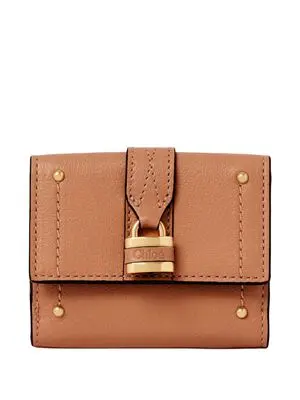 Chloé Paddington Leather Wallet - Brown