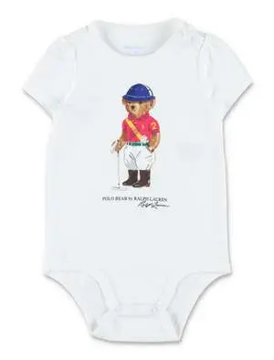Polo Ralph Lauren Polo Bear Bodysuit - White