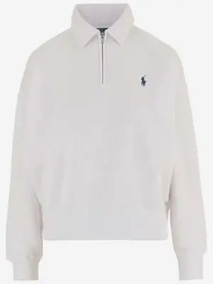 Polo Ralph Lauren Cotton Blend Pullover With Logo