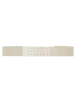 MAISON MARGIELA Numeric Signature Rigid Bracelet - Silver