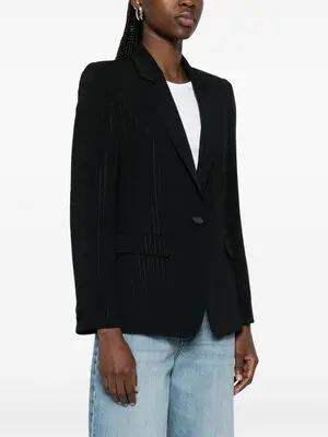 Emporio Armani Pinstripe Single-breasted Blazer