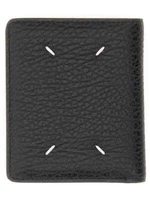 MAISON MARGIELA Compact Bifold' Wallet - Black
