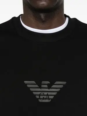 Emporio Armani Cotton Sweatshirt With Logo