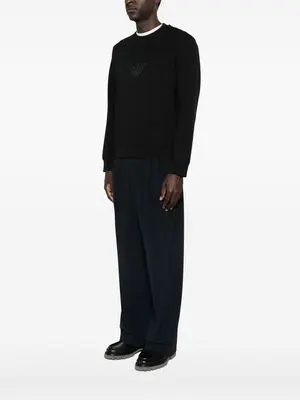 Emporio Armani Cotton Sweatshirt With Logo